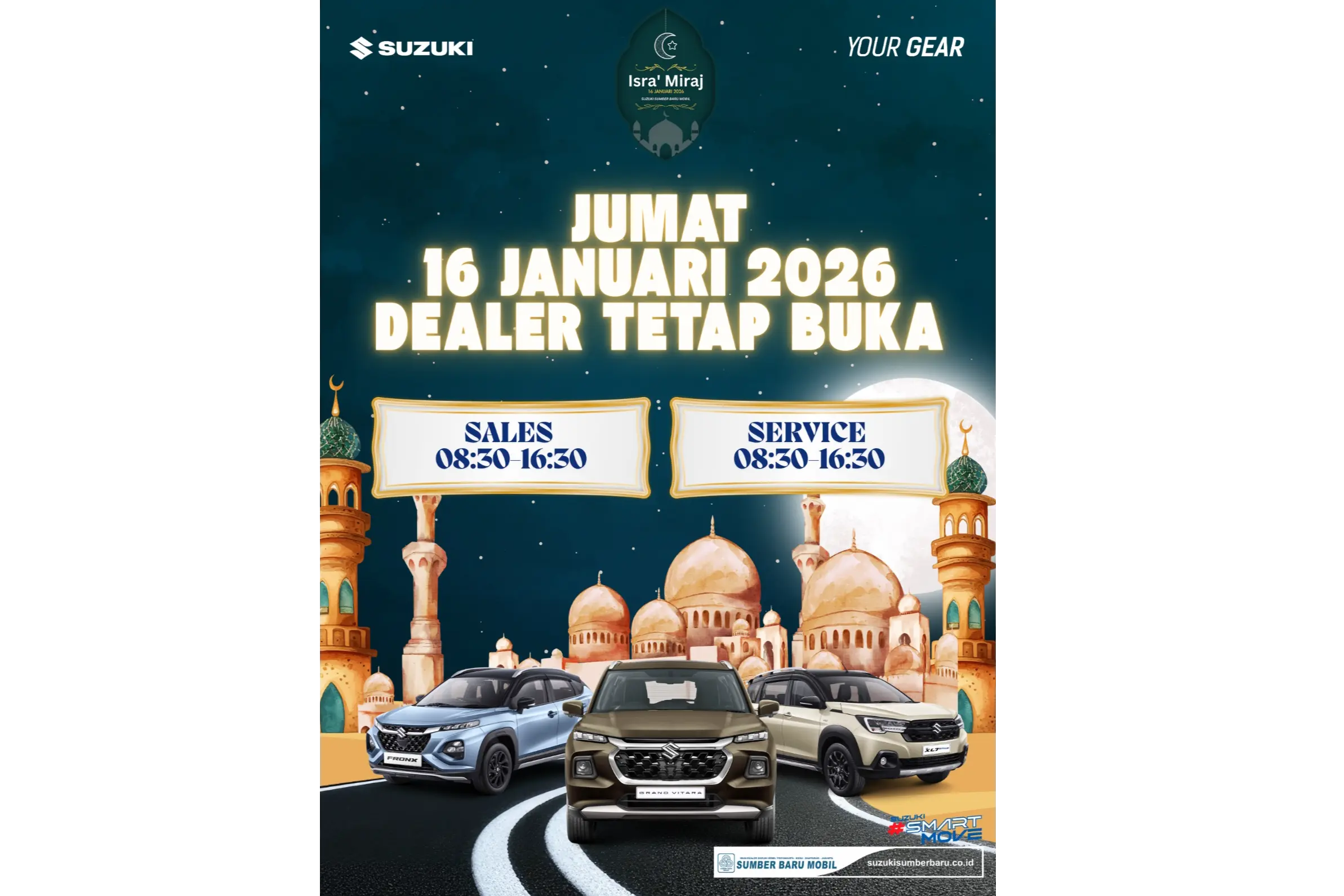 Libur Isra Miraj Mau Ganti Mobil? Dealer Suzuki Magelang Sumber Baru ...